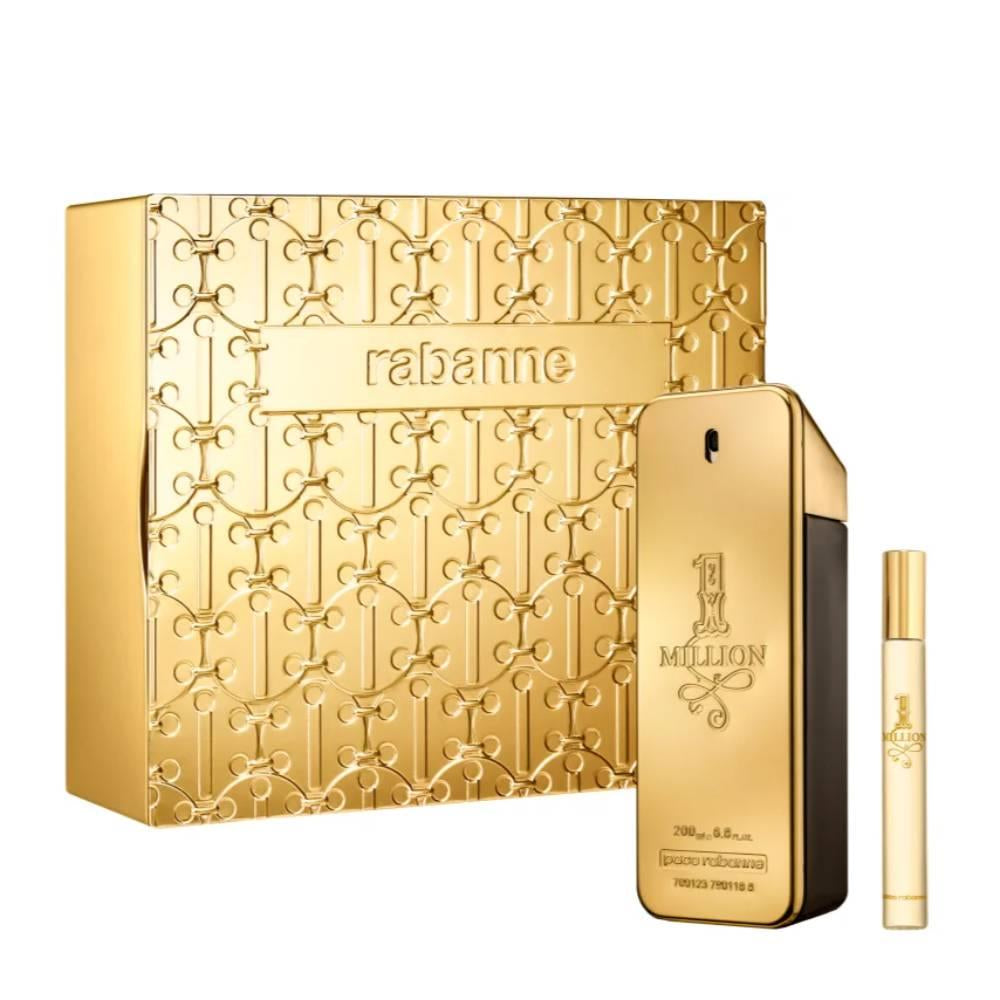 Paco Rabanne One Million 2 Pieces Set 200ml EDT + 10ml EDT סט לגבר ...
